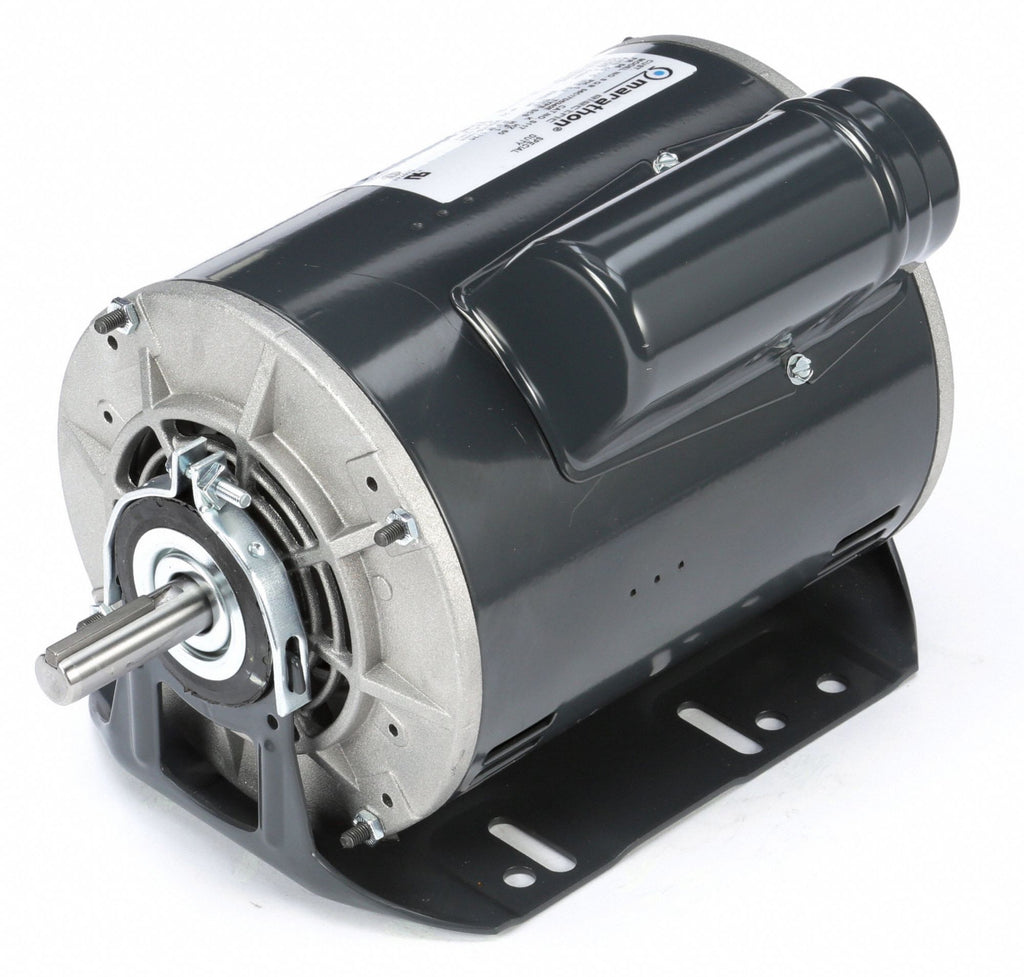 Marathon 1 HP General Purpose Motor, Capacitor-Start, 1725 Nameplate ...