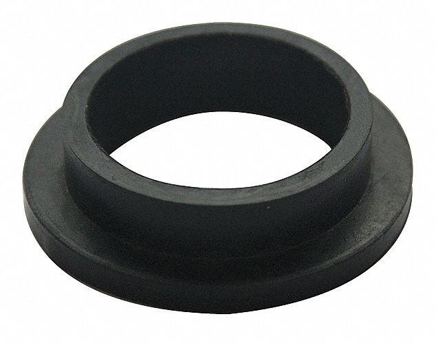 Rubber Spud Gasket, Black, For Use With Most Toilet Tanks - 22UR75 ...