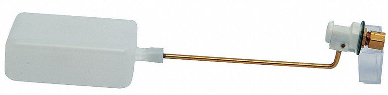 Bobby Bulkhead-Mount Mini Float Valve, Brass/Plastic - RM64 ...