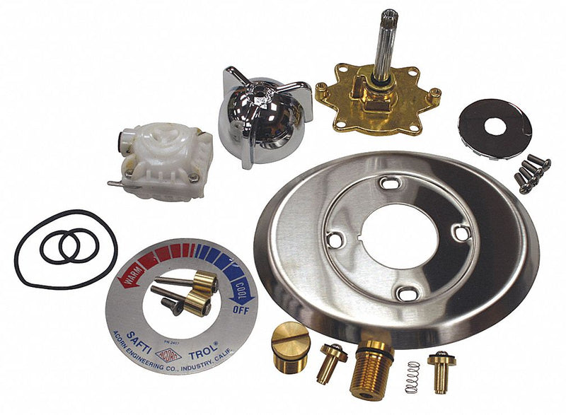 Acorn Valve Assembly w/Extended Stem, For Use With Safti-Trol Shower ...