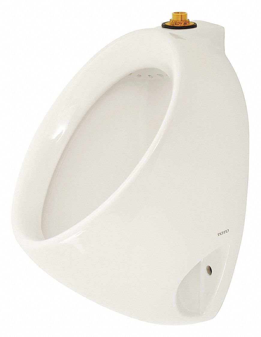 Toto Vitreous China, White, Washout Urinal, Wall, Top - UT104E#01 ...