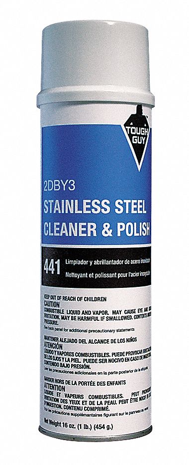 Tough Guy Metal Cleaner, 16 oz. Cleaner Container Size, Aerosol Can ...