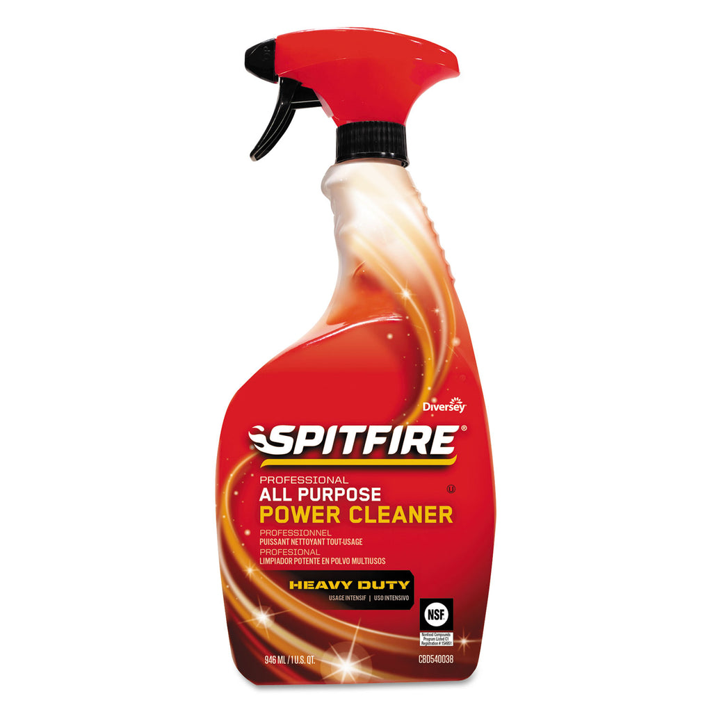Diversey Spitfire All Purpose Power Cleaner, Liquid, 32 Oz, 4/Carton ...