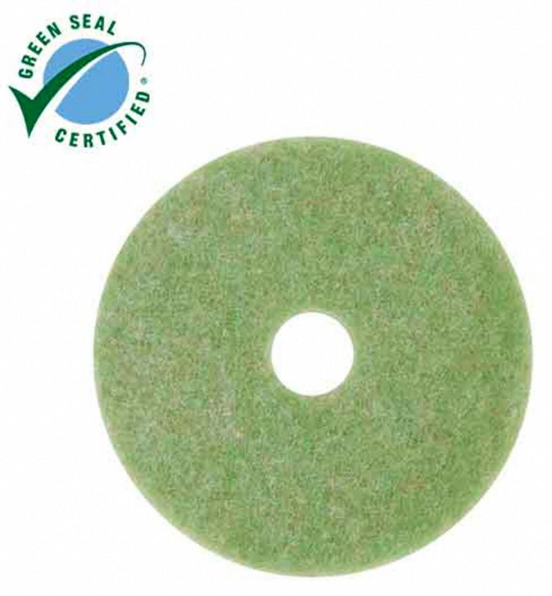 3M 19 in Non-Woven Polyester Fiber Round Preburnishing Pad, 175 to 600 ...