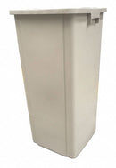 Tough Guy 23 gal Square Rigid Liner, Plastic, Beige - 4PGT1 ...
