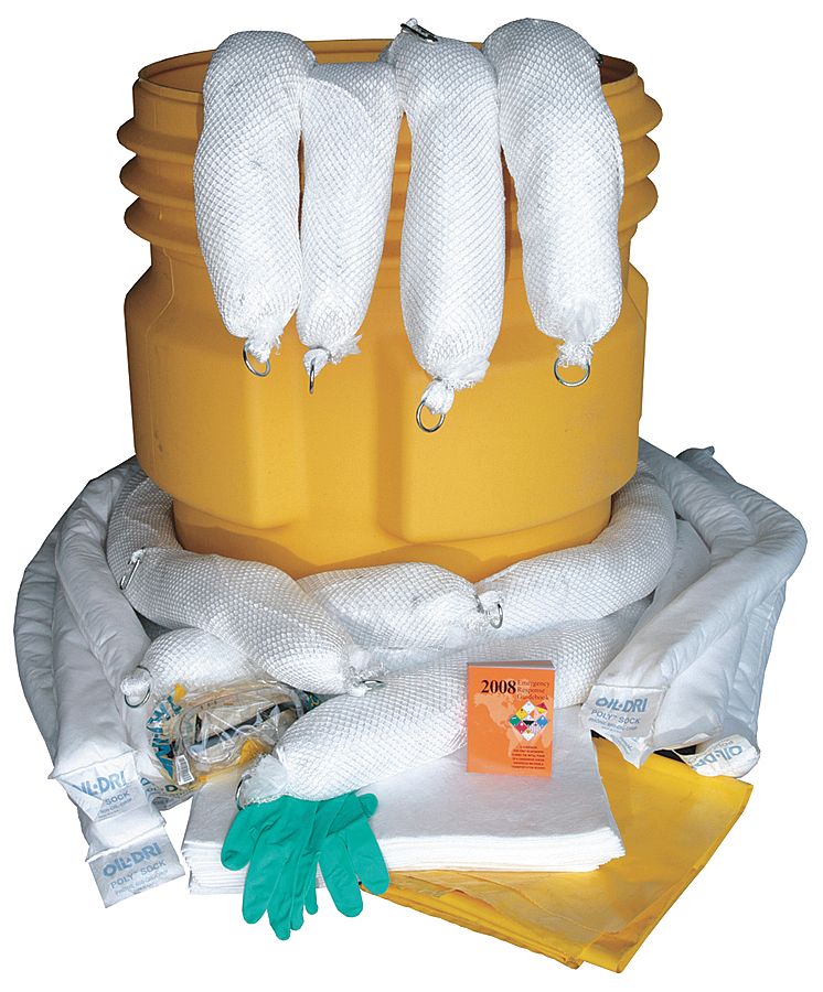 Oil-Dri Oil Only / Petroleum Spill Kit, 65 gal. Drum - L90865 ...