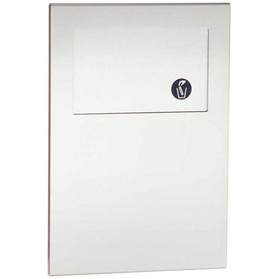 Bobrick B-35303 Stainless Steel Recessed Sanitary Napkin Tampon ...